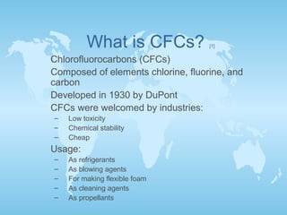 Ozone & Depletion | PPT