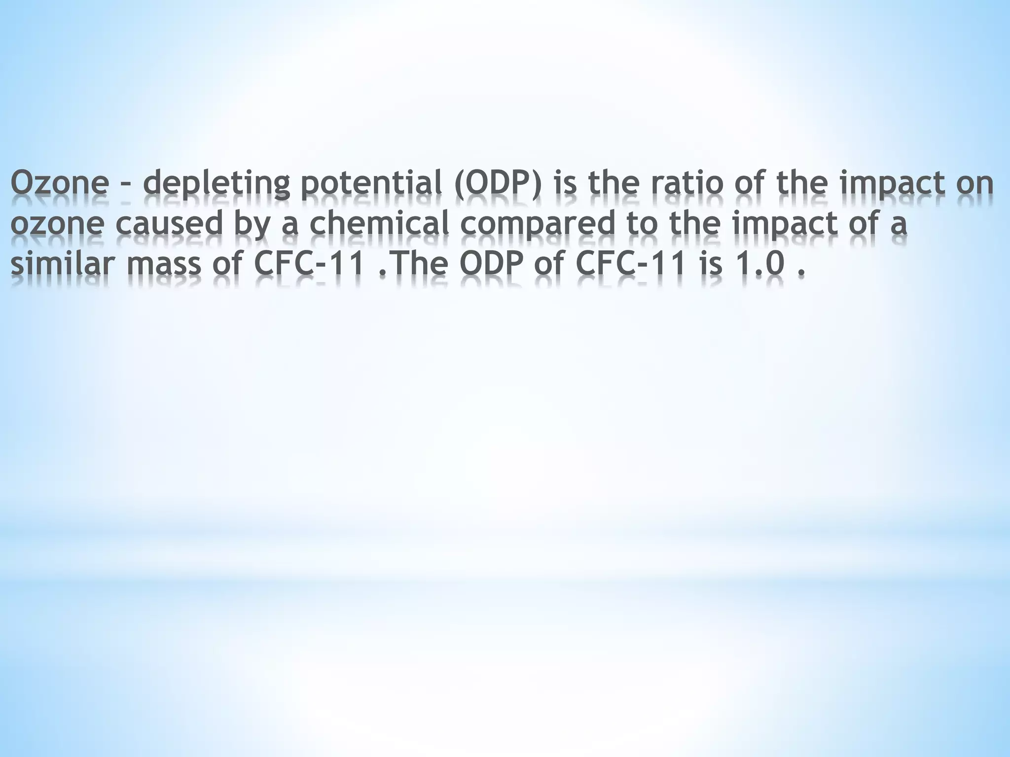 Ozone depletion | PPTX