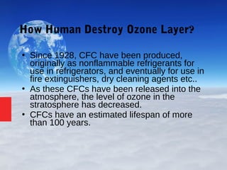 Ozone depletion and imacts | ODP