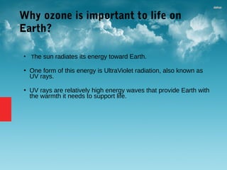 Ozone depletion and imacts | ODP