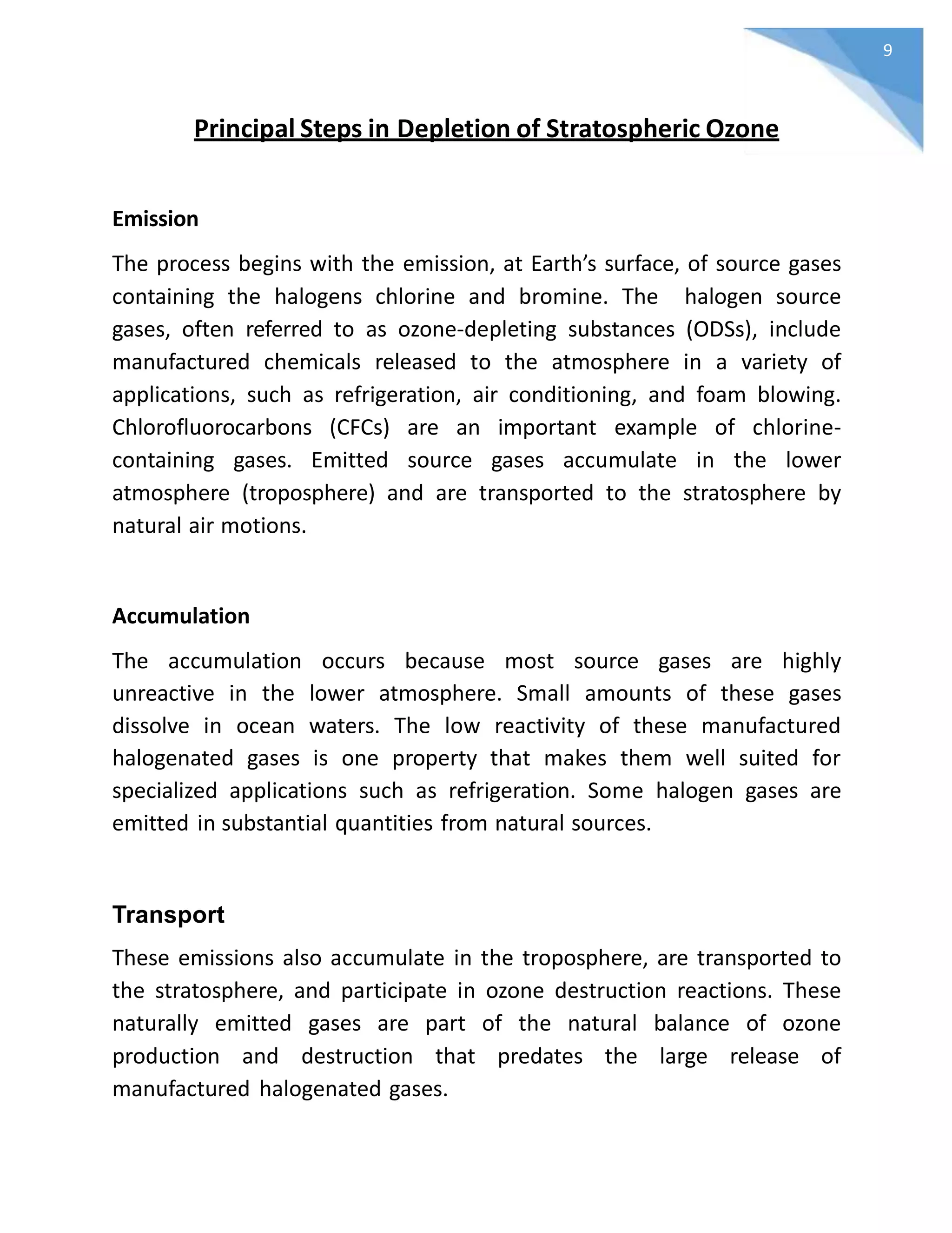 Ozone depletion potential of different refrigerants | PPTX