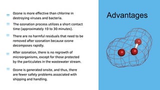 Ozone in wastewater treatment | PPTX