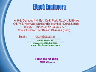 Ozone generator by eltech engineers | PPSX