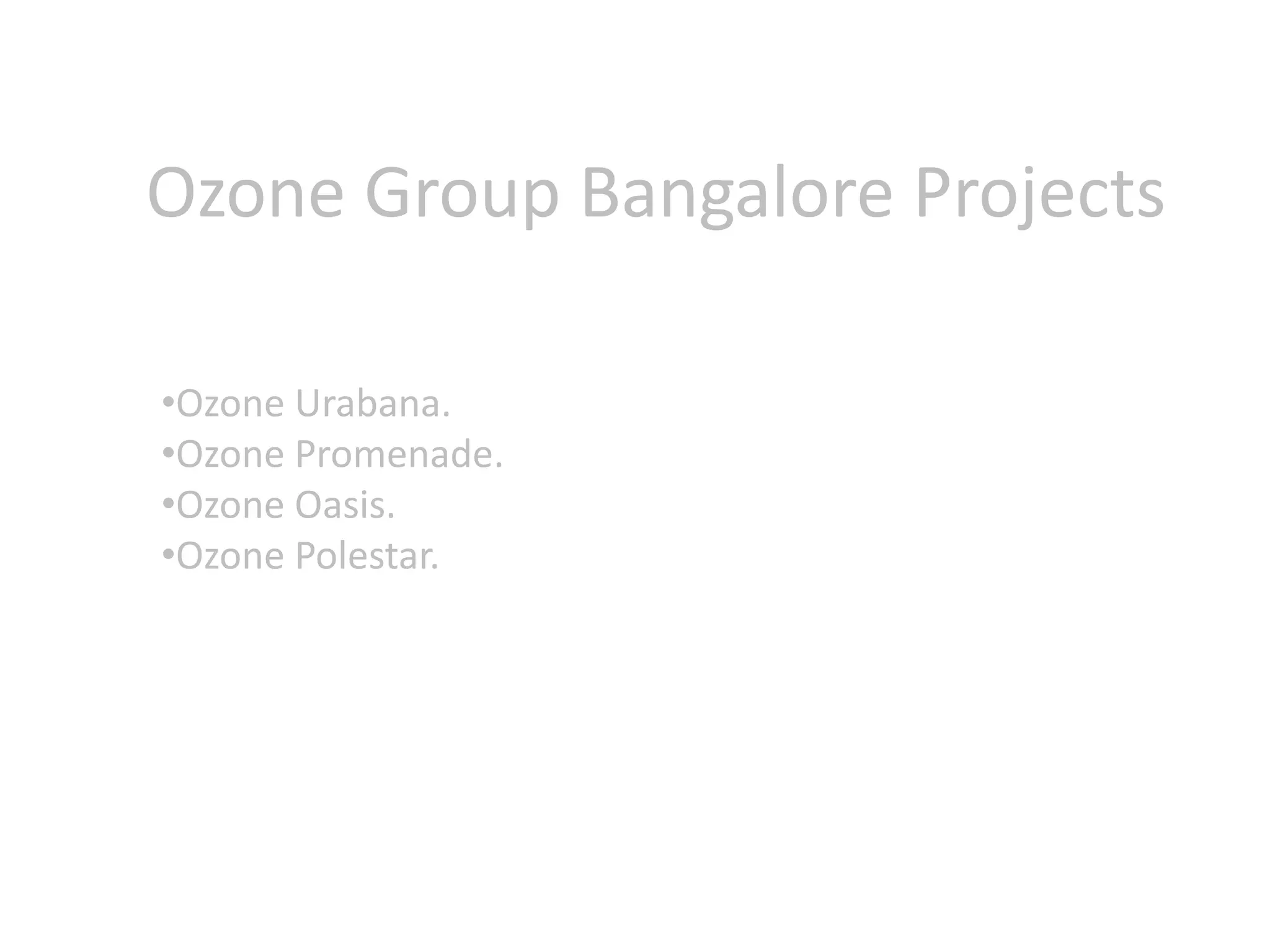 Ozone group review | PPTX
