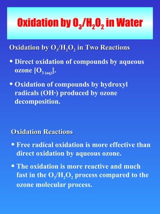 Ozone H2 O2 | PPT