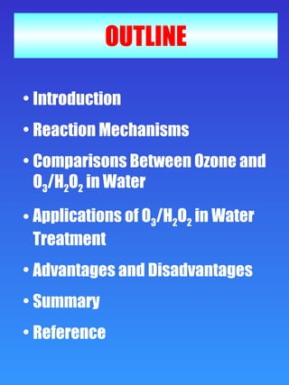 Ozone H2 O2 | PPT