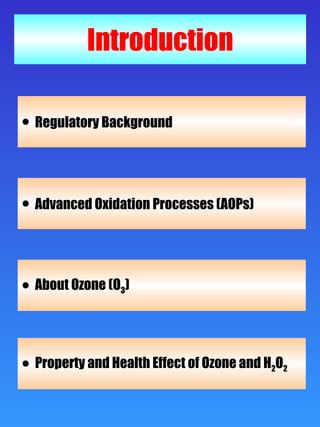 Ozone H2 O2 | PPT