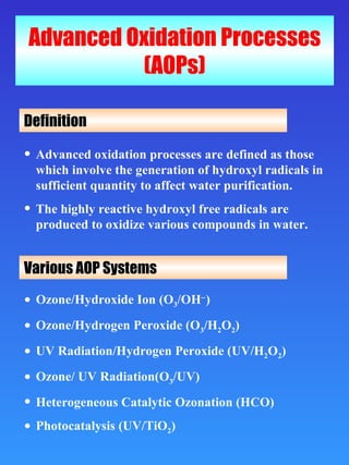 Ozone H2 O2 | PPT