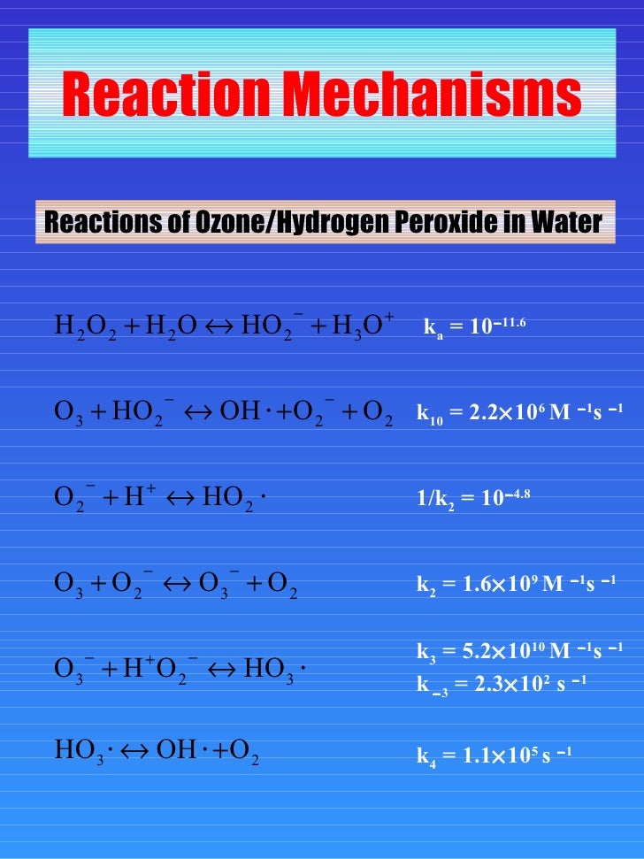 Ozone H2 O2