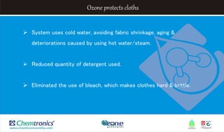 Ozone in laundry cost & energy saving | PPT