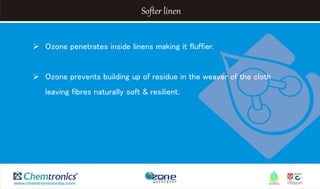 Ozone in laundry cost & energy saving | PPT