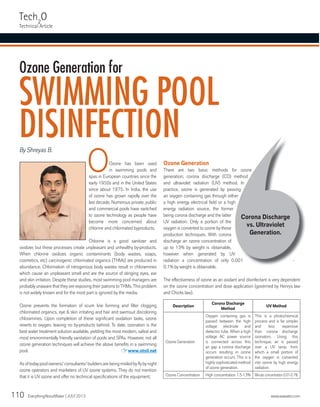 SWIMMING POOL DISINFECTION | PDF