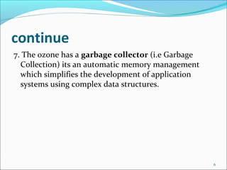 Ozone java based | PPT