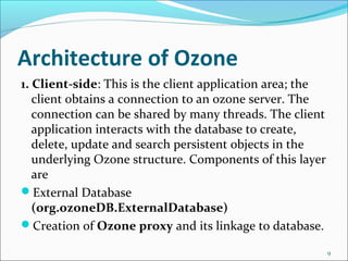 Ozone java based | PPT