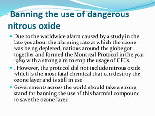 Ozone layer | PPTX