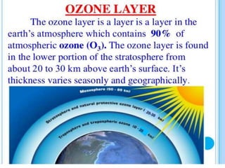 Ozone layer | PPTX