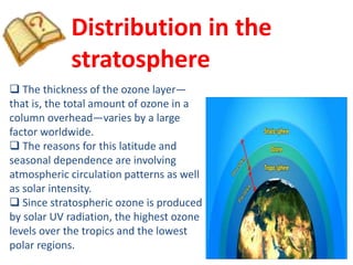 Ozone layer | PPTX