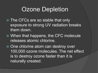 Ozone layer mary lam | PPTX
