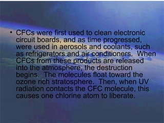 Ozone layer & carbon cycle | PPT