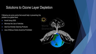 Ozone Layer & Depletion.pptx