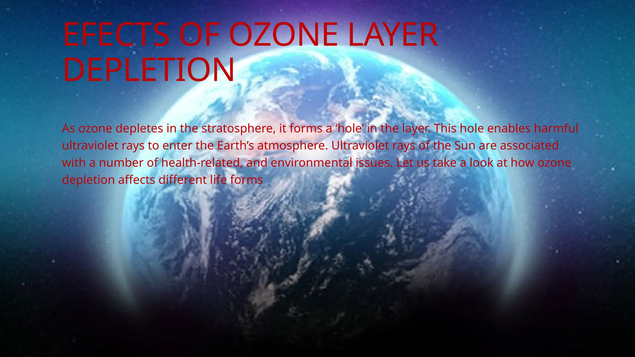 Environment Science Ozone layer depletion.pptx