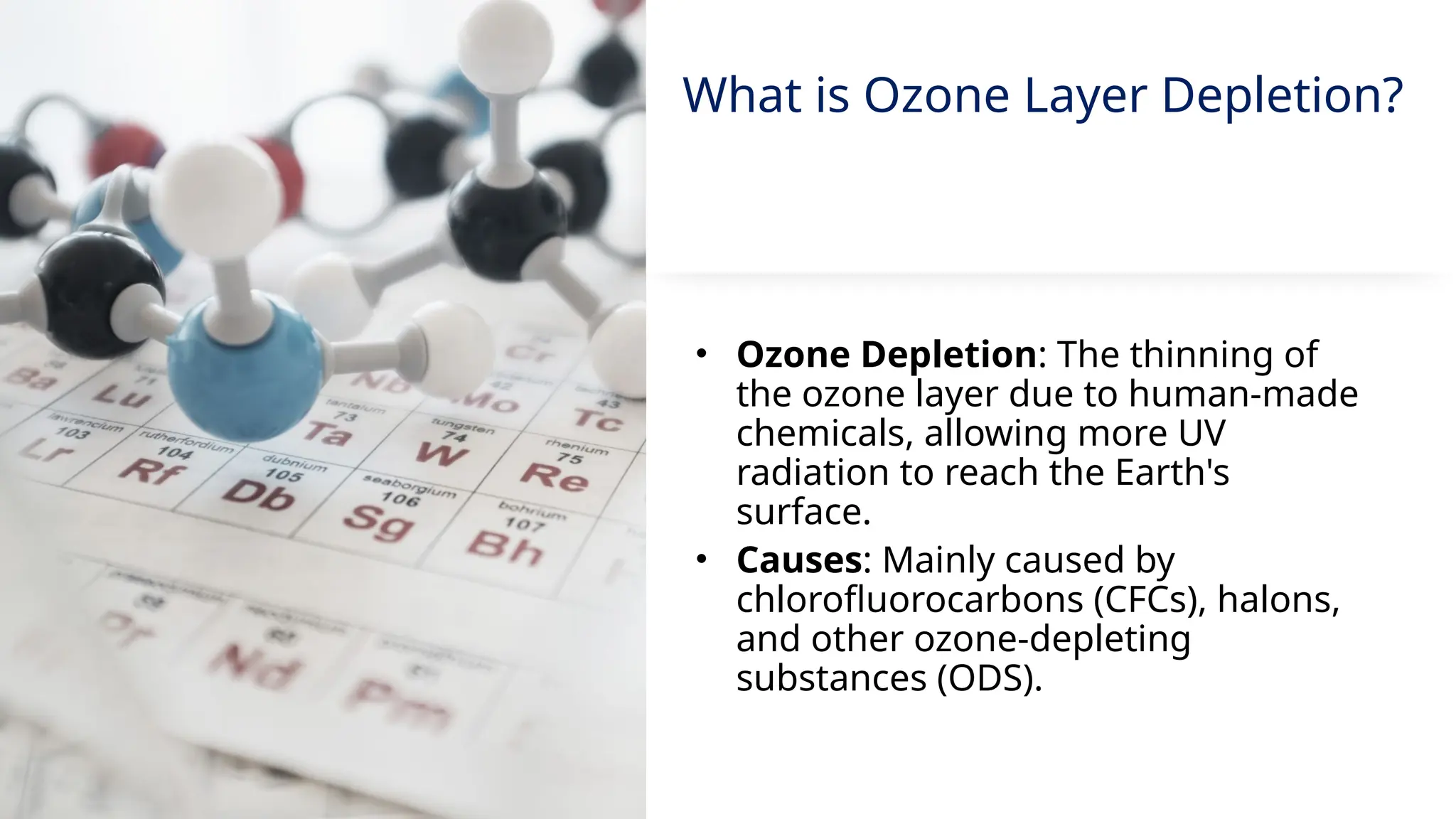 Ozone layer depletion causes and consequences | PPTX
