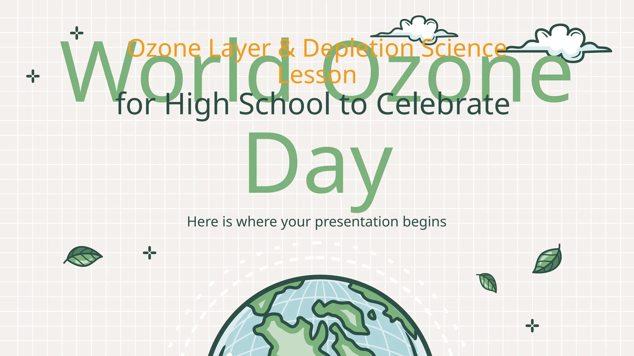 Ozone Layer & Depletion - Science Lesson for High School to Celebrate World Ozone Day by ...