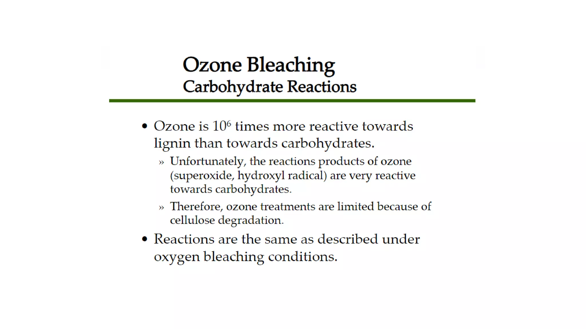 Ozone bleaching | PPTX