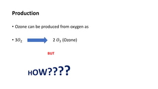 Ozone processing of food | PPTX