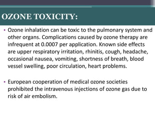 Ozone therapy in dentistry | PPTX