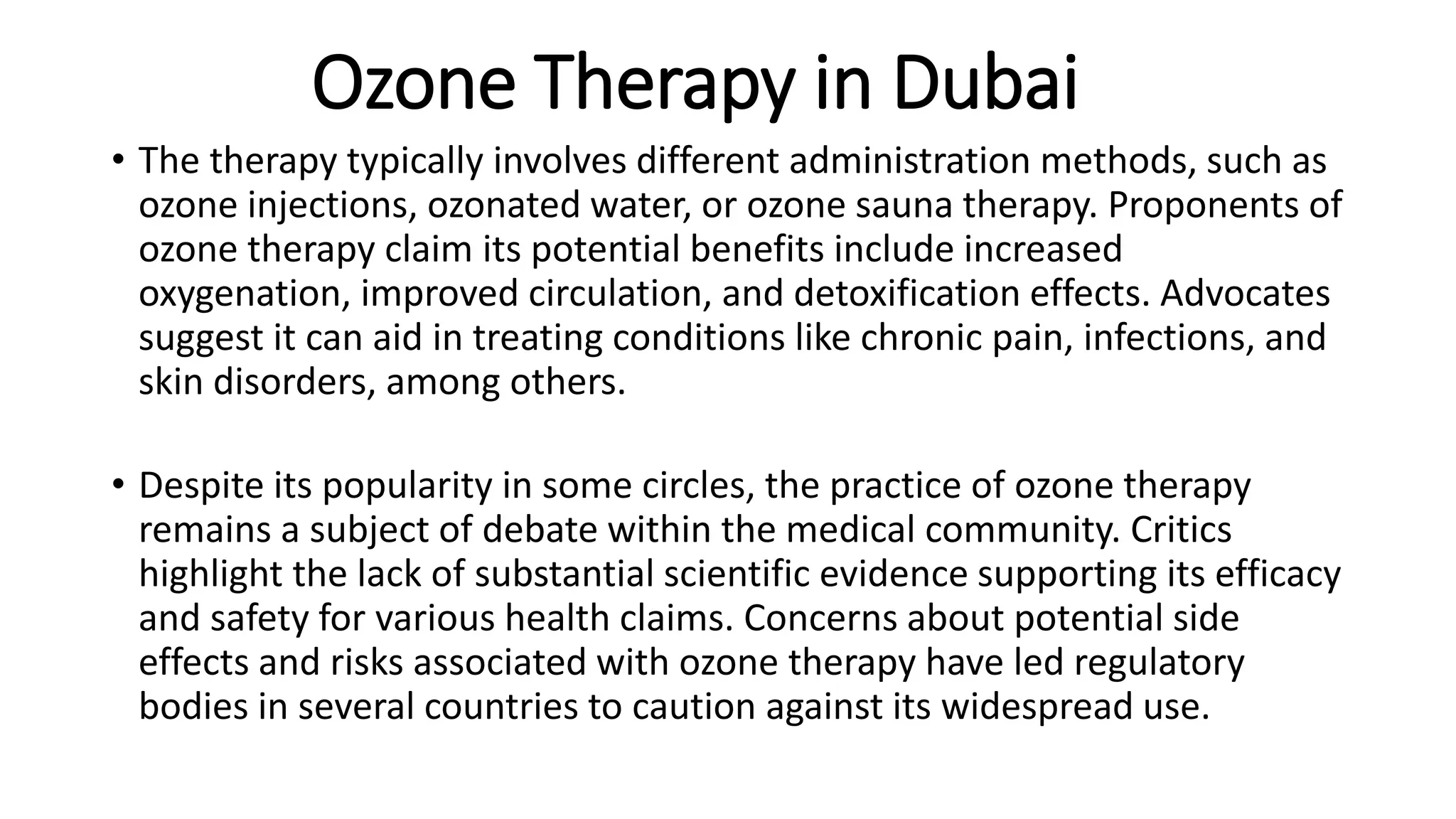 Ozone Therapy in Dubai.pptx