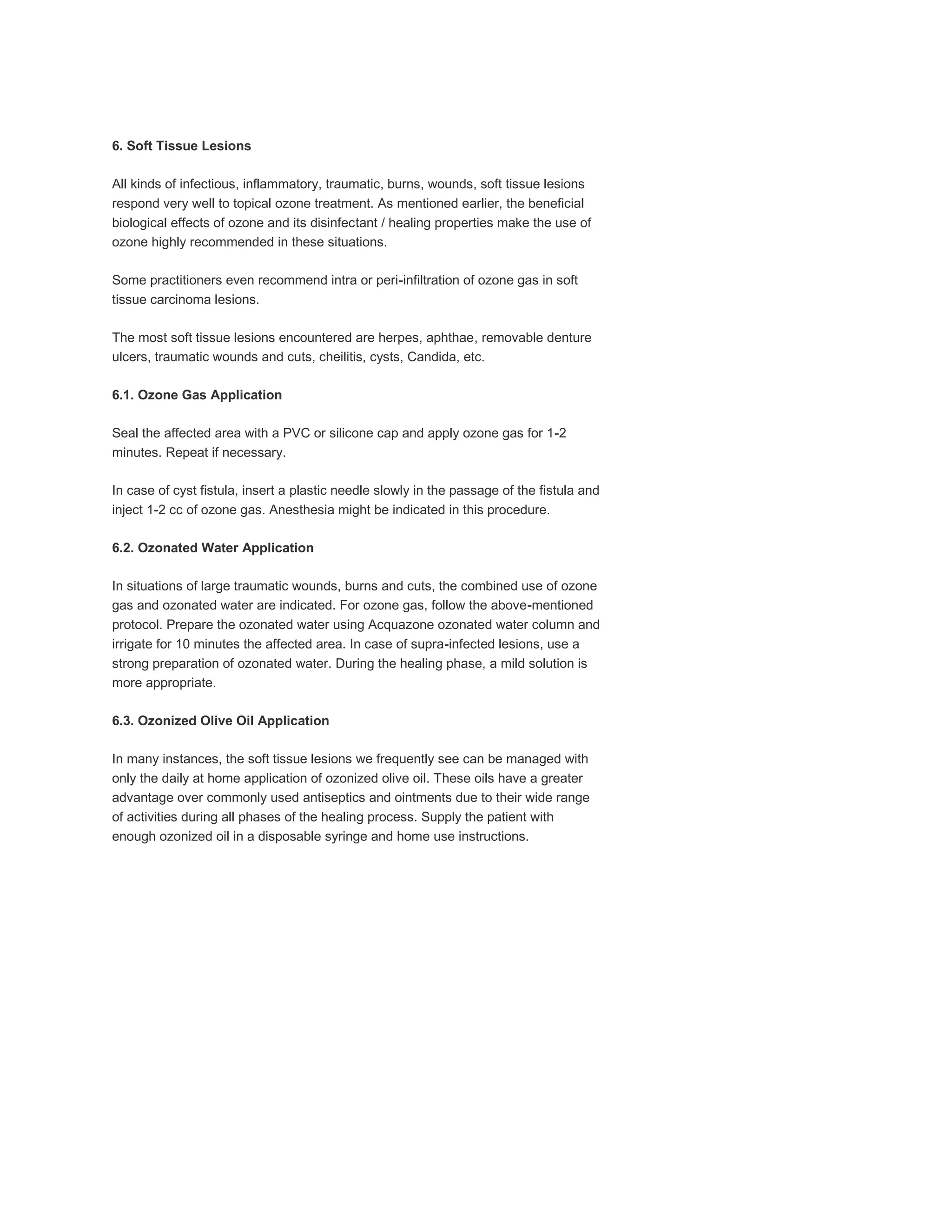 Ozone therapy in the dentistry | DOCX