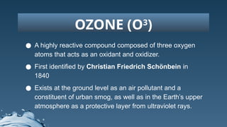 OZONE WATER powerpoint presentation by a | PPT