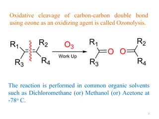 Ozonolysis Of Alkynes