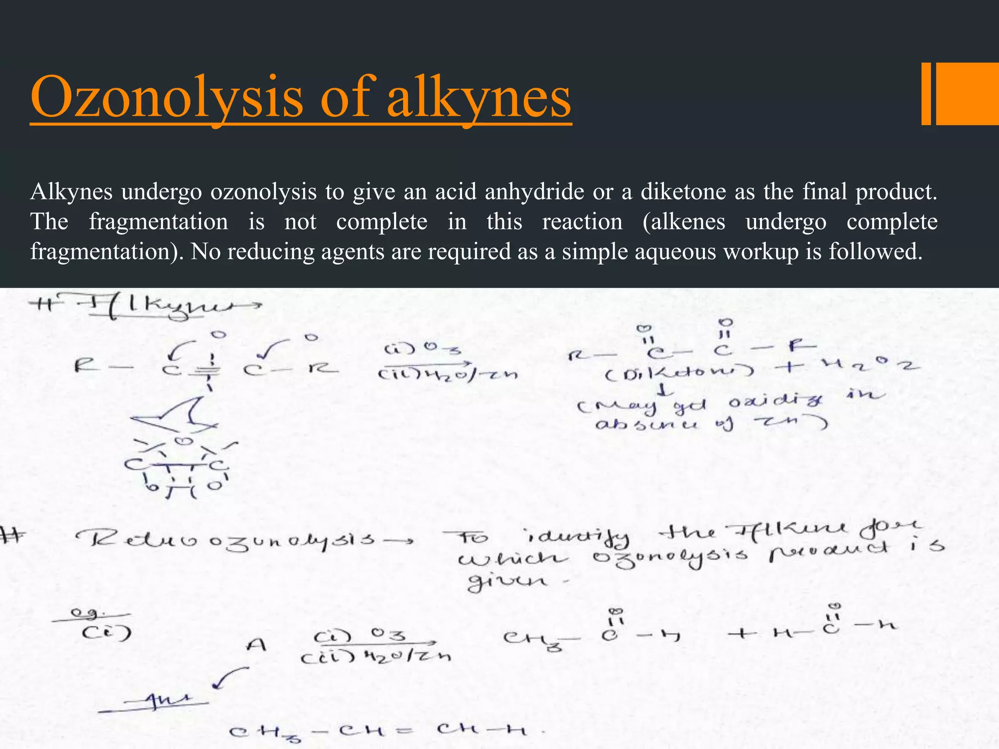 Ozonolysis | PPTX