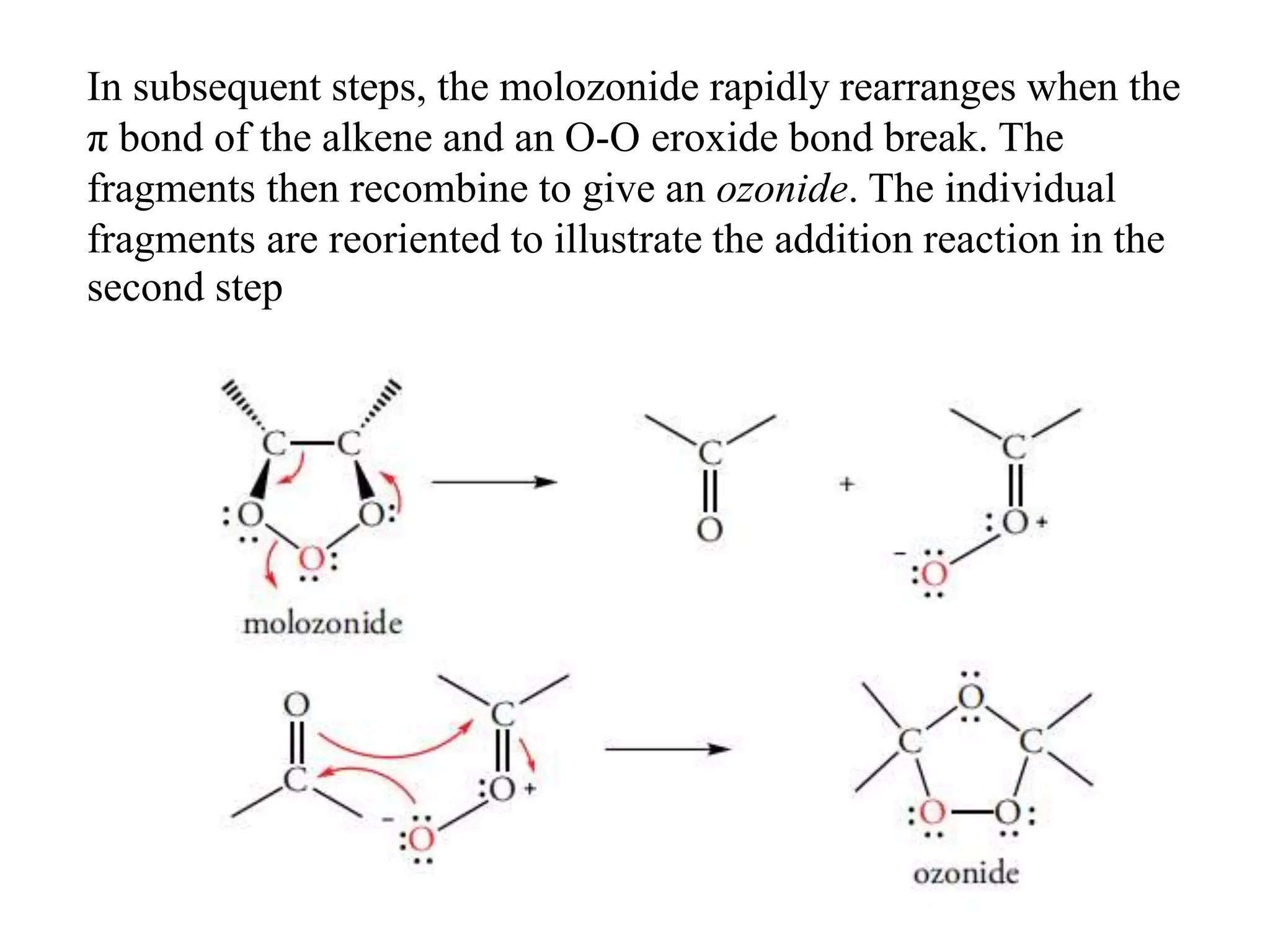 Ozonolysis of alkenes | PPTX