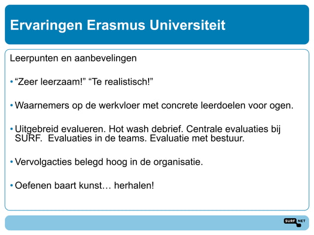 Parallelsessie Crisismanagement - Cyber Security Congres | PPT