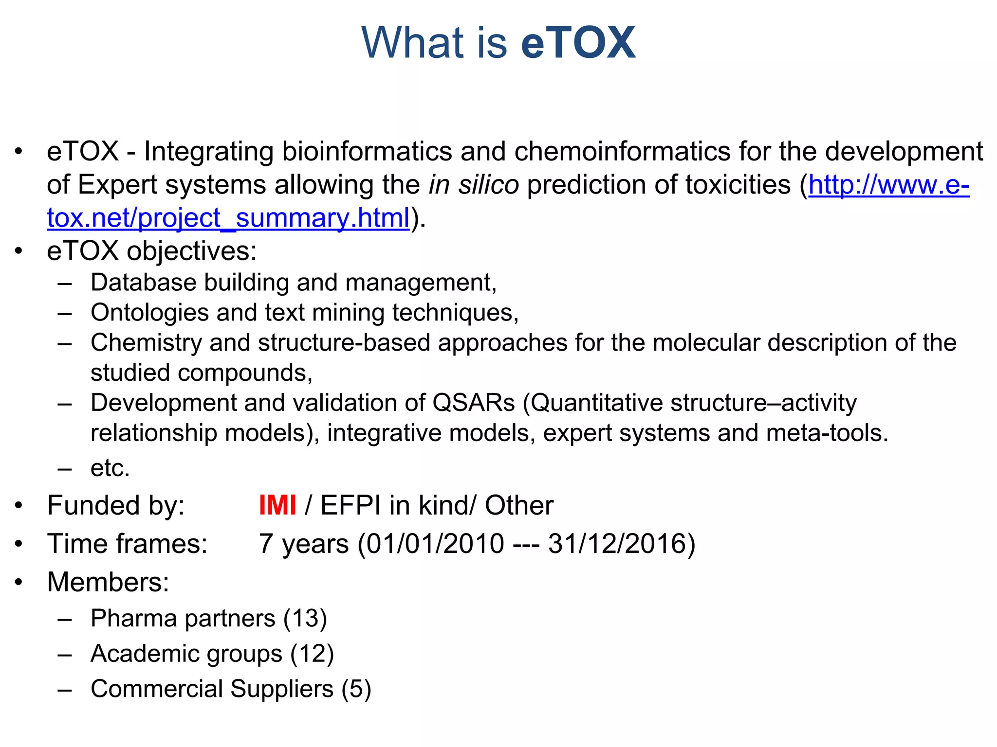 eTOX | PDF