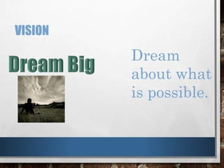 Finding your vision part 1 | PPTX