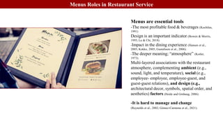 Navigating the New Norm in Restaurants: To continue (or not) with the ...