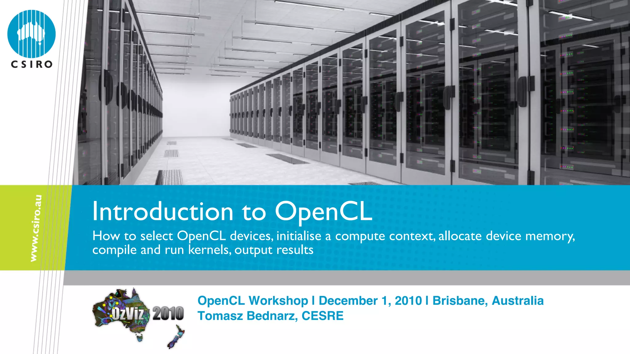 Introduction to OpenCL, 2010 | PDF