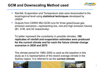 Ozwater 12 Presentation on Climate Change Impacts On Sydney S Water ...