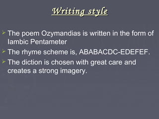 Ozymandias | PPT