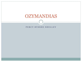 Ozymandias | PPT