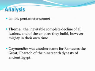 Ozymandiasreport 110811084814-phpapp02 | PPT