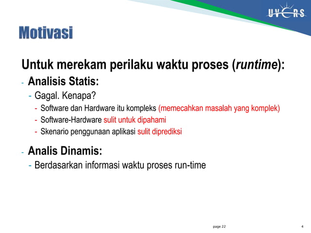 Pengantar Software Profiling Ppt
