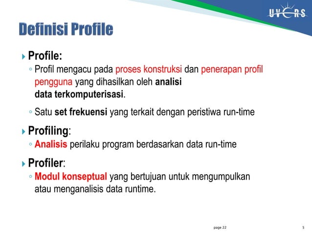 Pengantar Software Profiling................... | PPT