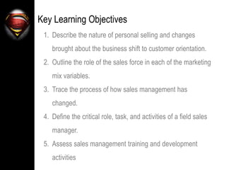 concepts of sales management and personal selling | PPT