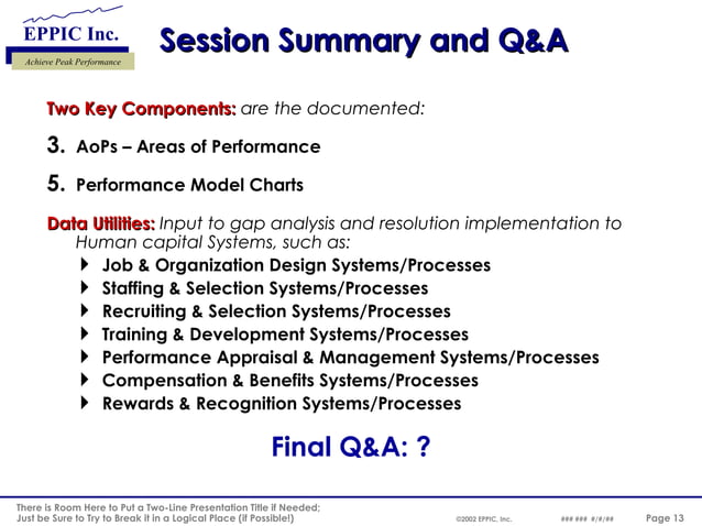 Performance Modeling | PPT