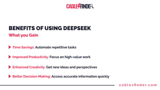 How to Use Deepseek and Get Benefits - Leadcrew | PDF